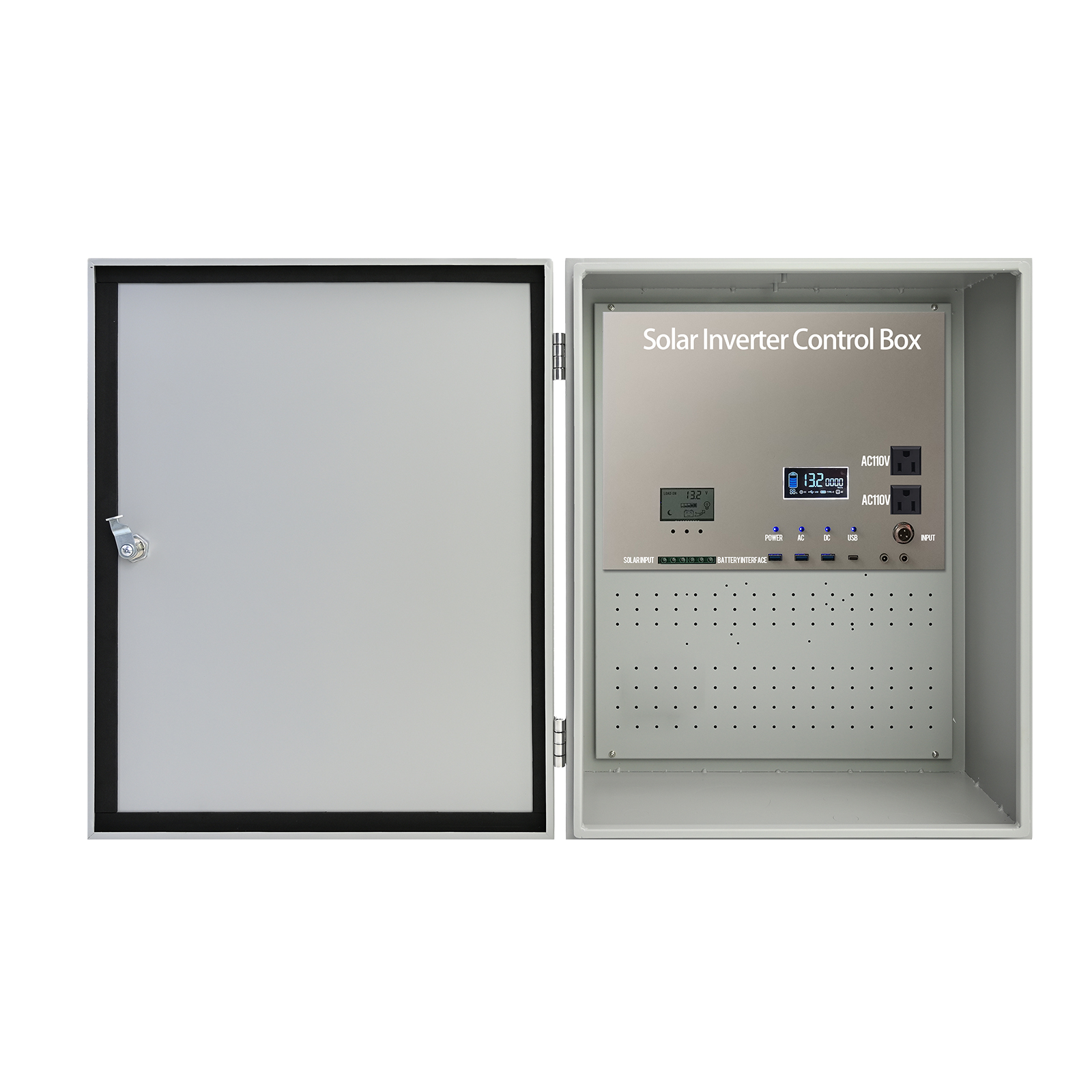 DC12V or DC14.6V multifunctional solar boost control Waterproof Box ...